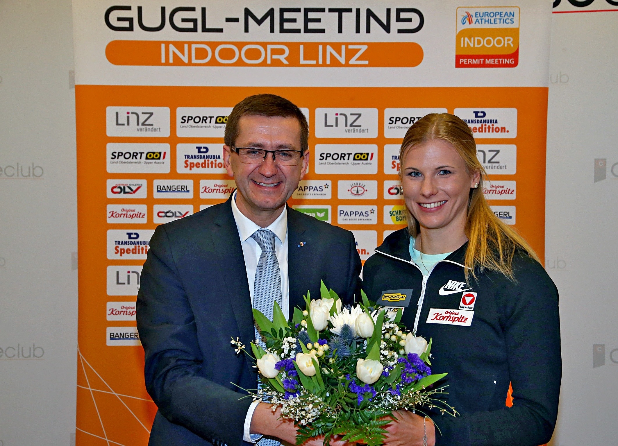 Gugl-Meeting Indoor mit frischgebackener Staatsmeisterin - Landesrat ...