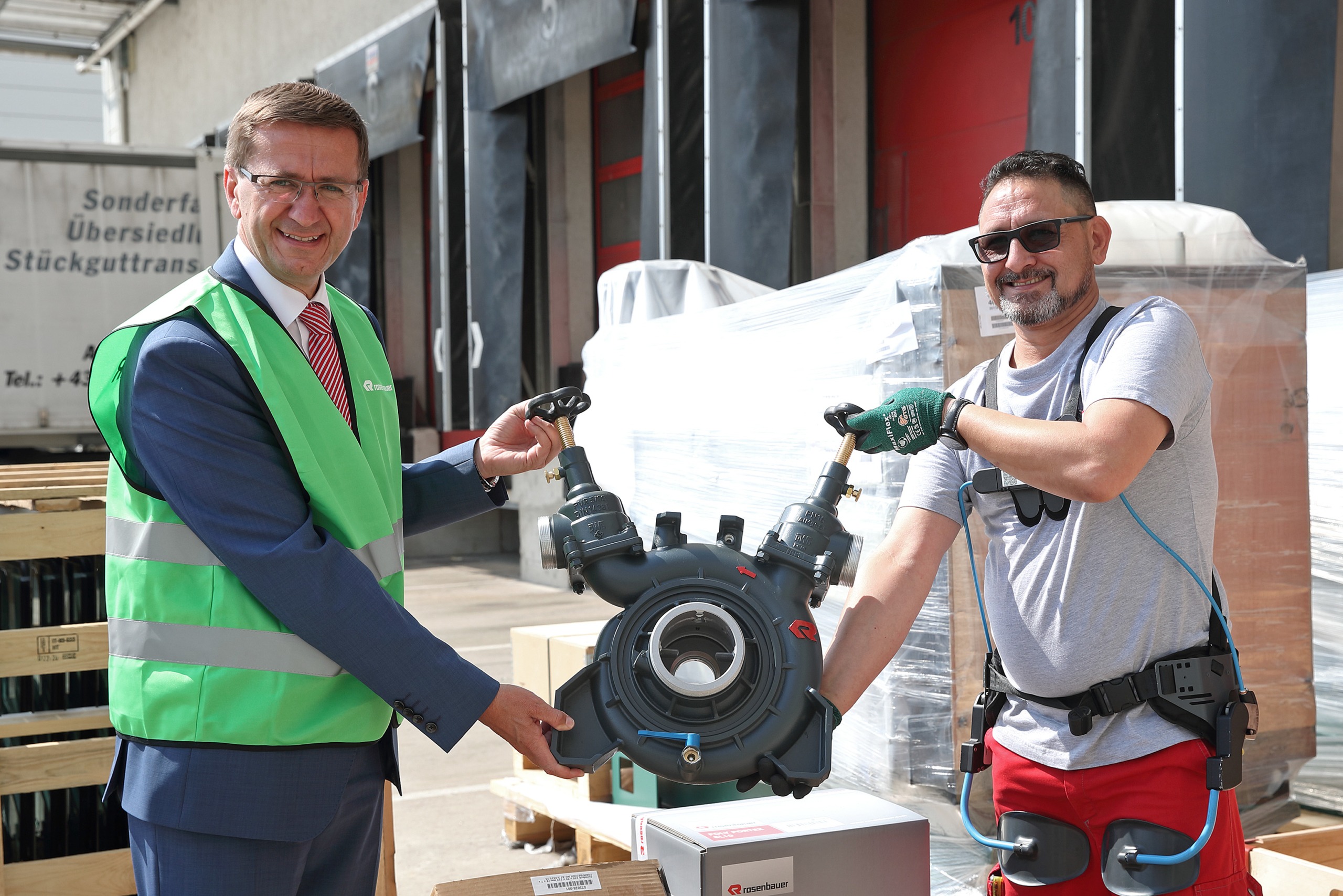 Top-Forschungsprojekt „Fit im Job“ mit Rosenbauer und REWE - Landesrat ...